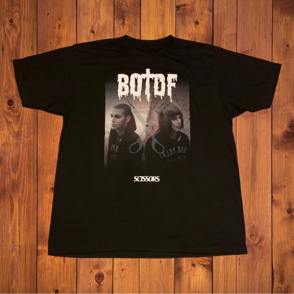 Hot Topic | Shirts | Botdf Blood On The Dance Floor Scissors Tour Shirt Rare Scene Brokencyde ...